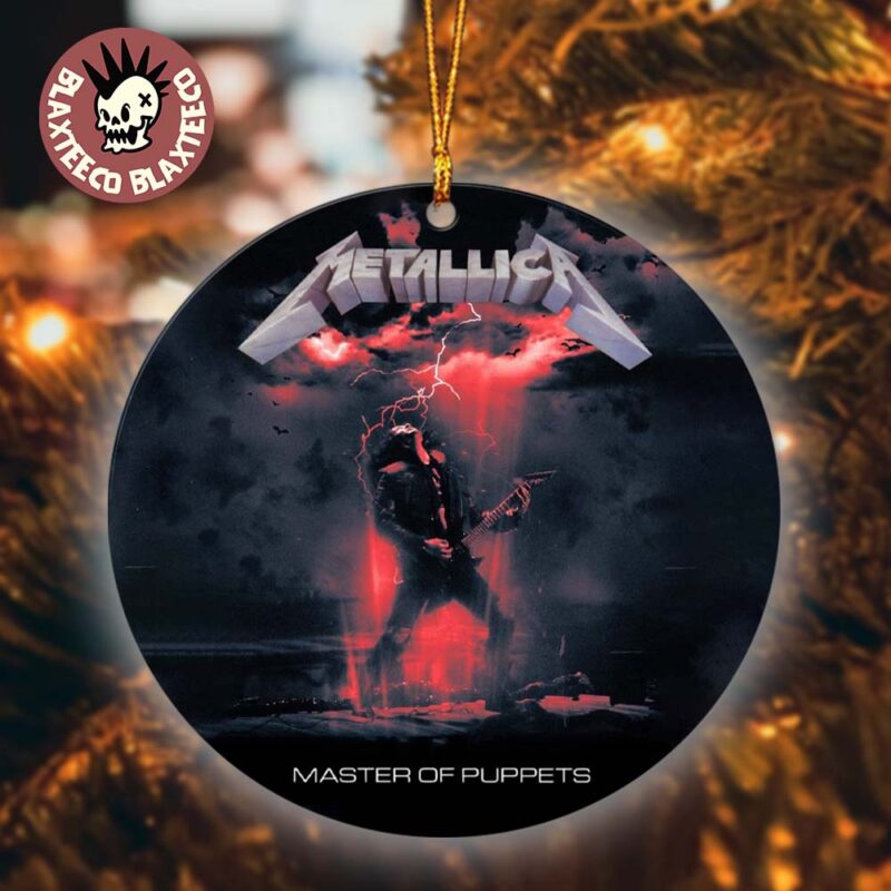 Metallica X Stranger Things Eddie Munson Master Of Puppets Signature ...