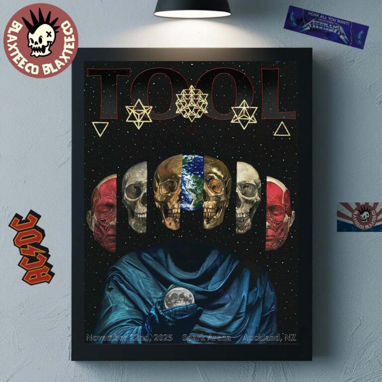 Tool Auckland New Zealand 2025 Night 1 Poster At Spark Arena On ...