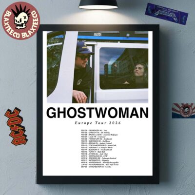 Ghostwoman Europe Tour 2026 Schedule Dates Decor Poster Canvas - Blaxteeco