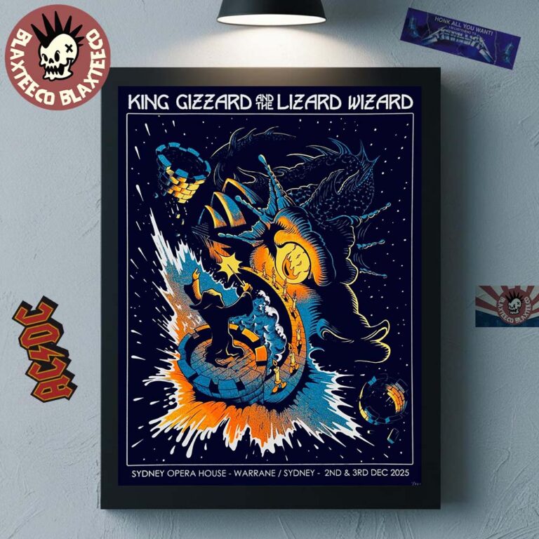 King Gizzard And The Lizard Wizard Warrane Sydney Australia 2025 Event ...