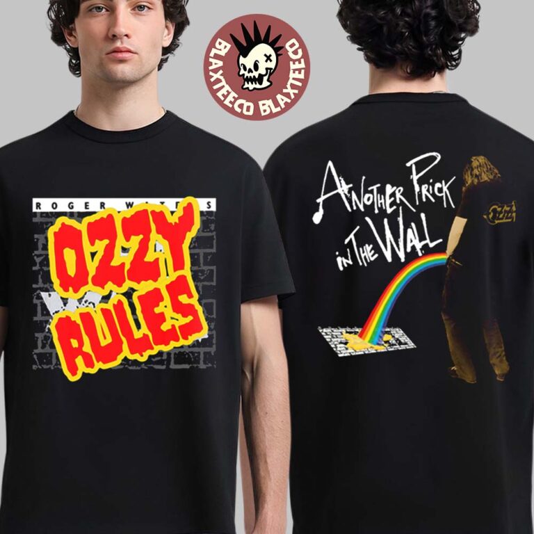 Ozzy Osbourne Ozzy Rules Another Prick In The Wall T-Shirt - Blaxteeco