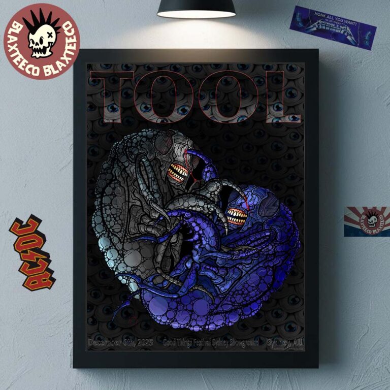 Tool Sydney Australia 2025 Event Poster At Good Things Festival Sydney ...