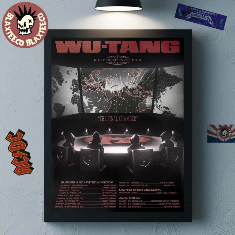 Wu Tang Clan Forever The Final Chamber Tour 2026 Schedule Dates Home ...