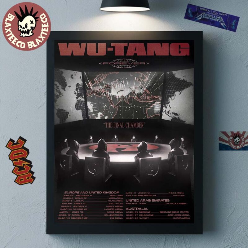 Wu Tang Clan Forever The Final Chamber Tour 2026 Schedule Dates Home ...