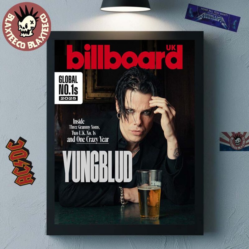 Yungblud On The Cover Of Billboard UK Global No 1s 2025 Inside Three ...