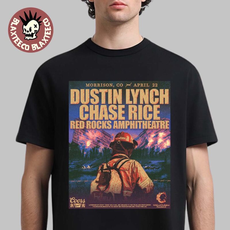 Dustin Lynch And Chase Rice Live At Red Rocks Amphitheatre On April 22 ...