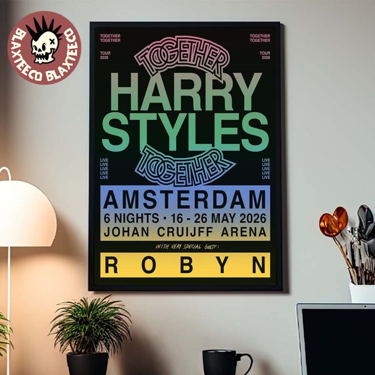 Harry Styles Together Together Tour 2026 Amsterdam Netherlands At Johan ...