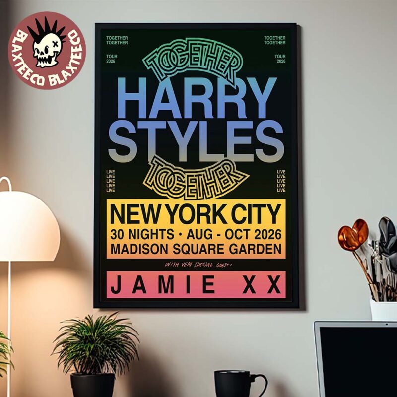 Harry Styles Together Together Tour 2026 At Madison Square Garden In ...