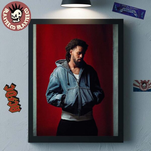 J Cole The Fall Off CD Cover Photo Home Decor Poster Canvas - Blaxteeco