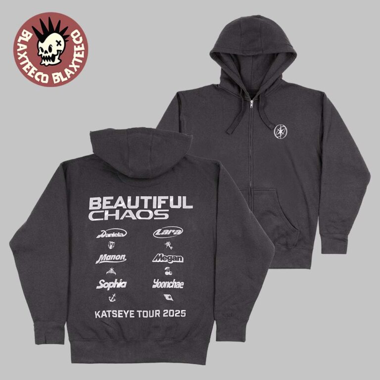 Katseye Beautiful Chaos Tour 2025 Merch Collection Charms Members Logo ...