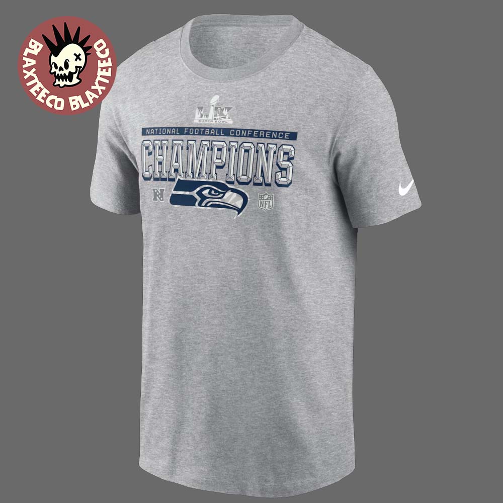 Seattle Seahawks 2025 NFL NFC Champions Locker Room Trophy Collection T ...