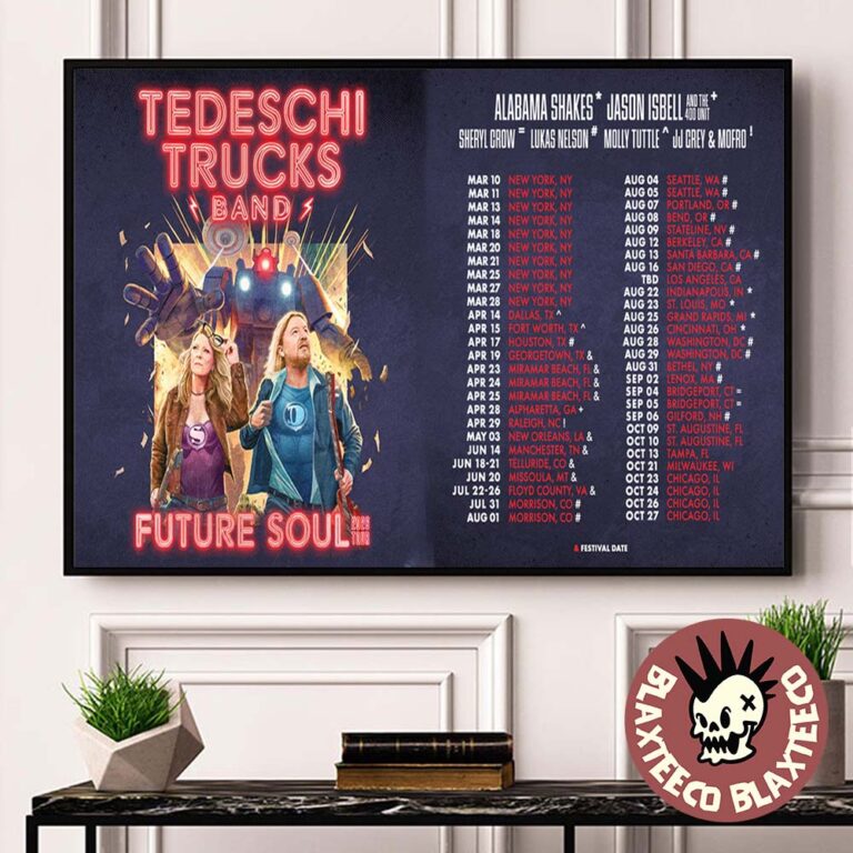 Tedeschi Trucks Band Future Soul 2026 Tour North America Schedule Dates ...