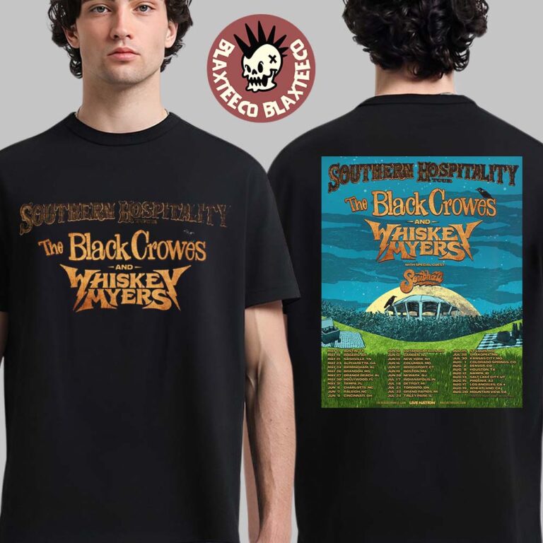 The Black Crowes And Whiskey Myers Southern Hospitality Tour 2026 North ...