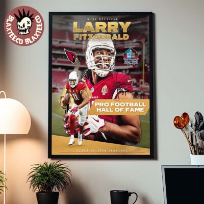 Congrats Larry Fitzgerald Arizona Cardinals NFL 2026 Pro Football Hall ...