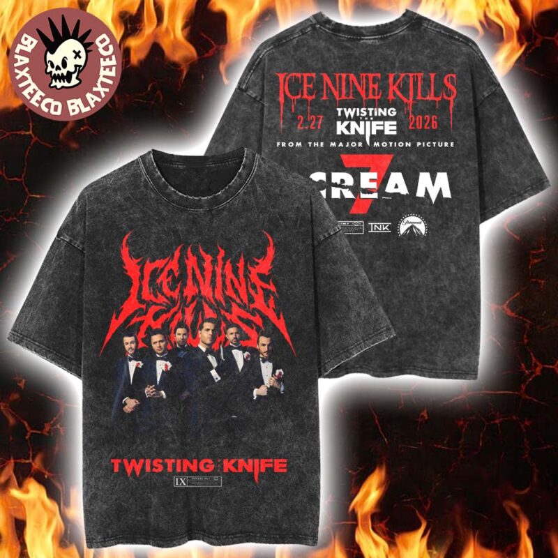 Scream 7 30th Anniversary Kill Tour T-Shirt - Blaxteeco