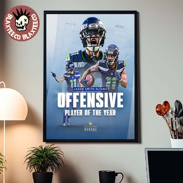 Jaxon Smith Njigba From Seattle Seahawks 2025 NFL Offensive Player Of ...
