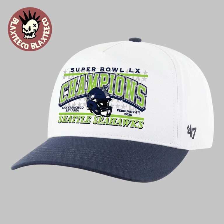 Seattle Seahawks '47 Super Bowl LX Champions Helmet Vintage Style Hitch ...