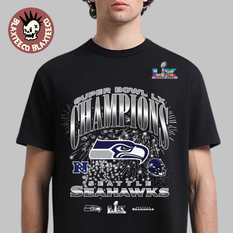 Seattle Seahawks Mitchell And Ness Super Bowl LX Champions Confetti ...