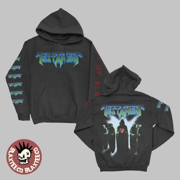 Testament Souls Of Black Collection Album Cover Hoodie - Blaxteeco