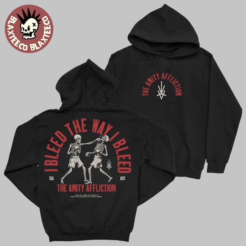 The Amity Affliction House Of Cards Album Merch I Bleed The Way I Bleed ...