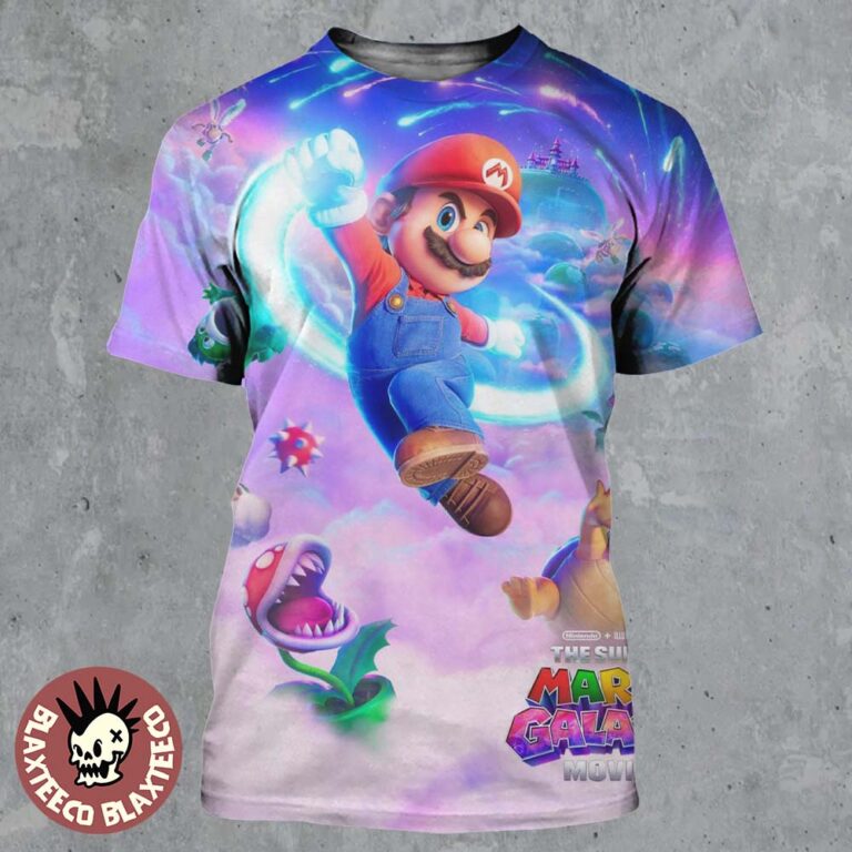 The Super Mario Galaxy Movie Mario Character Poster In Theaters On ...