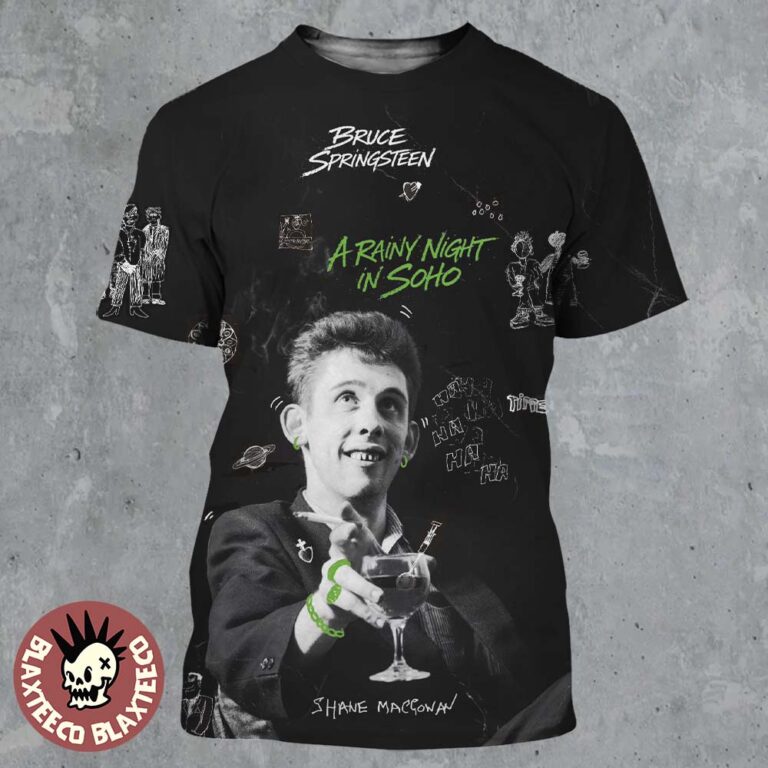 Bruce Springsteen A Rainy Night In Soho All Over Print Shirt - Blaxteeco