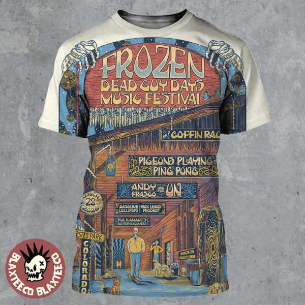 Frozen Dead Guy Days Music Festival 2026 Official Poster In Estes Park ...