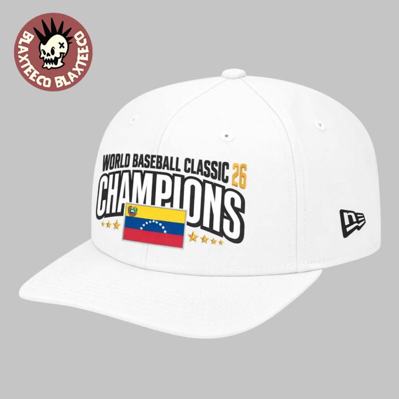 Venezuela Baseball New Era White 2026 World Baseball Classic Champions ...