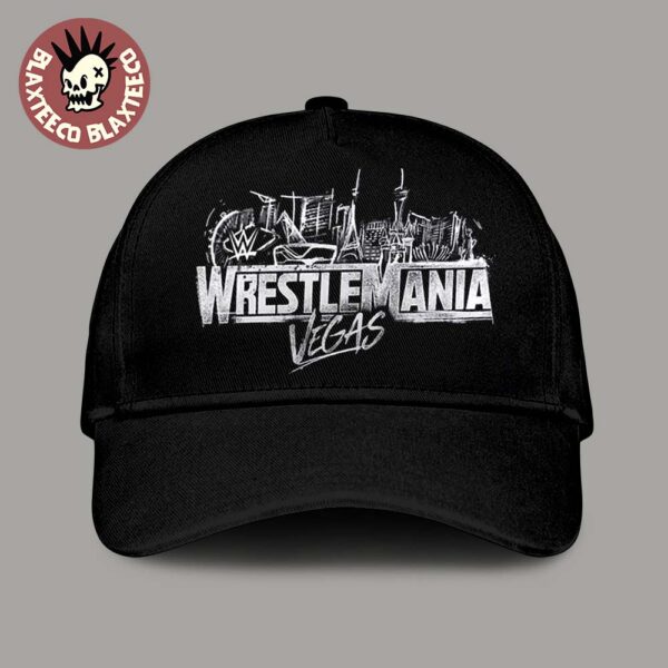 WWE Wrestlemania 42 Vegas 2026 Logo Classic Cap Hat Snapback - Blaxteeco
