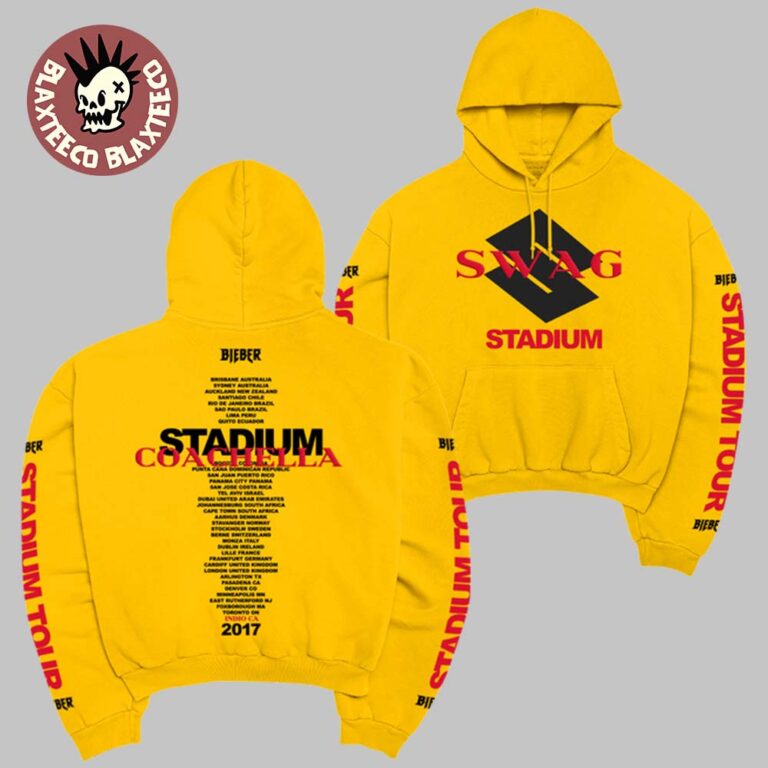 Justin Bieber Coachella 2026 Weekend 2 Merch Stadium Tour X Swag SKYLRK ...