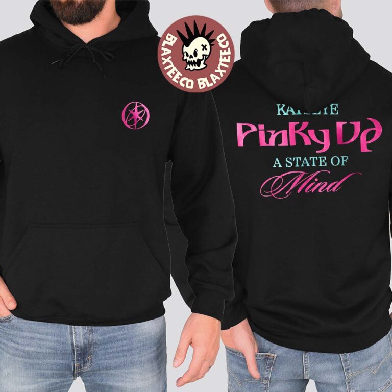 Katseye Pinky Up Merch A State Of Mind Two Sided Hoodie - Blaxteeco