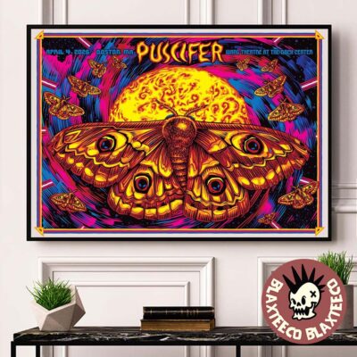 Puscifer Boston Massachusetts 2026 Venue Poster At Wang Theatre In Boch ...