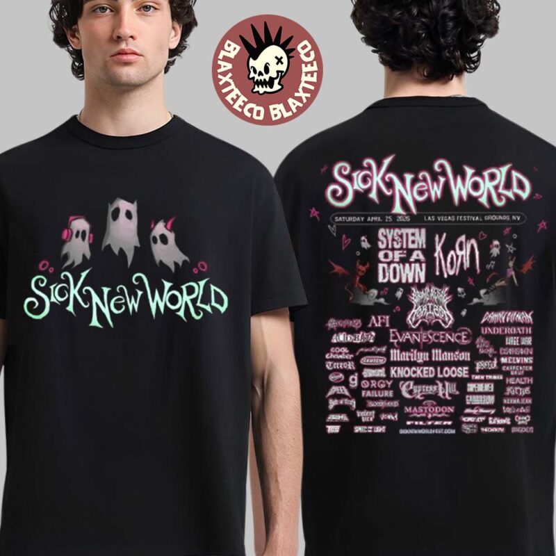 Sick New World 2026 Las Vegas Festival Merch On April 25 2026 Full ...