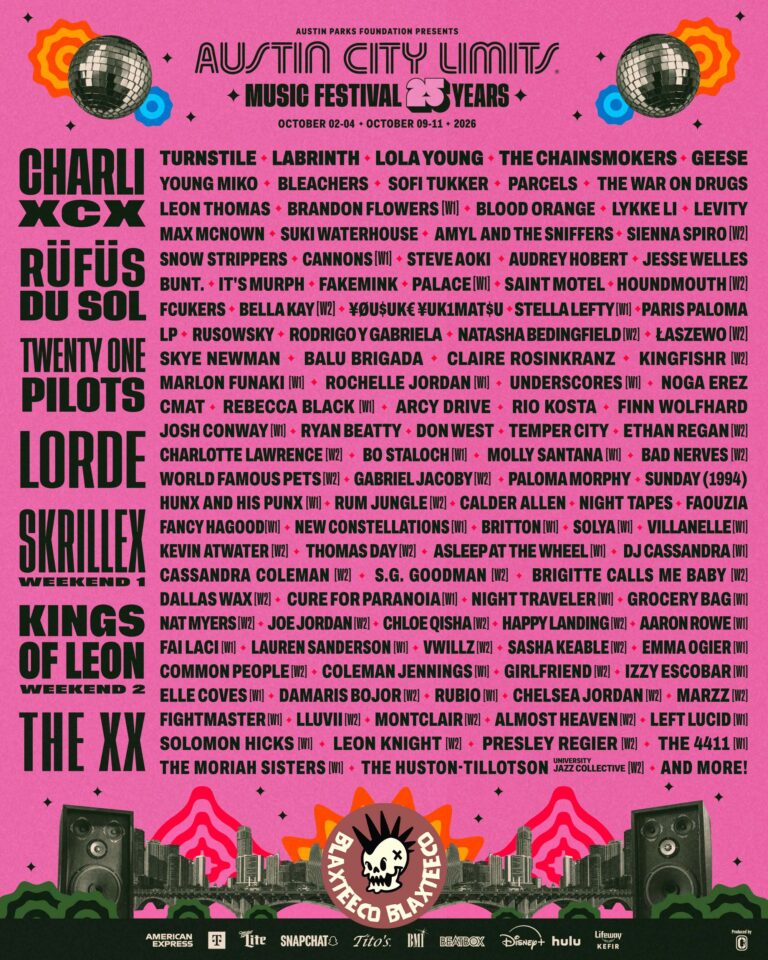 Austin City Limits Music Festival 2026: The Ultimate Guide to ACL Fest ...