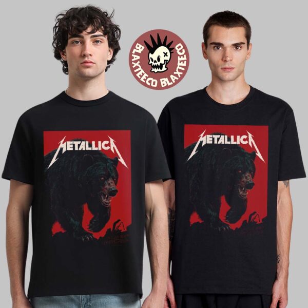 Metallica M72 Berlin Germany 2026 Venue Poster At Olympiastadion On 30 ...