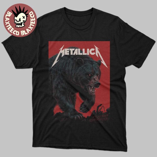 Metallica M72 Berlin Germany 2026 Venue Poster At Olympiastadion On 30 ...