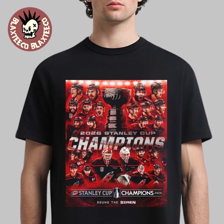Celebrate Carolina Hurricanes 2026 NHL Stanley Cup Champions Sound The ...
