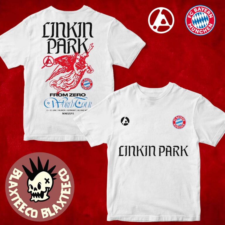 Linkin Park X FC Bayern Munchen 2026 Exklusives Event Merch Tee In ...