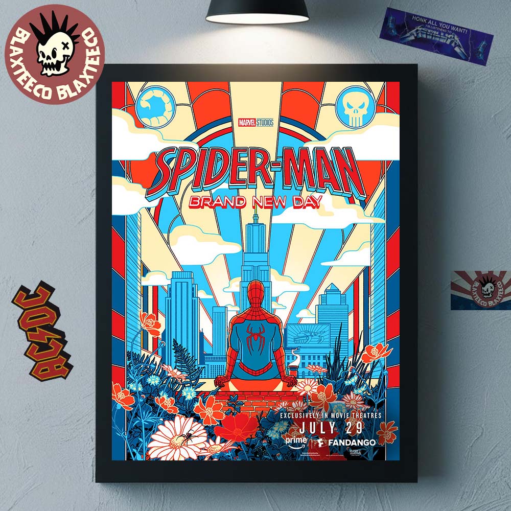 Spider-Man Brand New Day Prime Early Screening Poster Canvas For Home ...