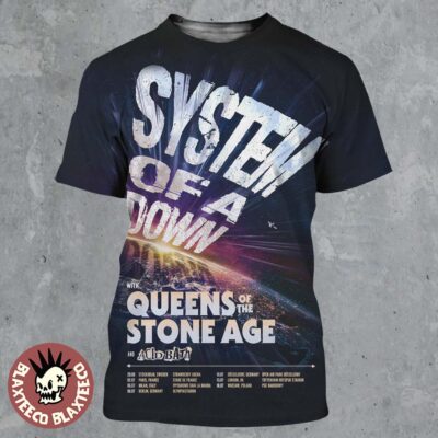 System Of A Down UK And Europe 2026 Stadium Tour With Queens Of The ...