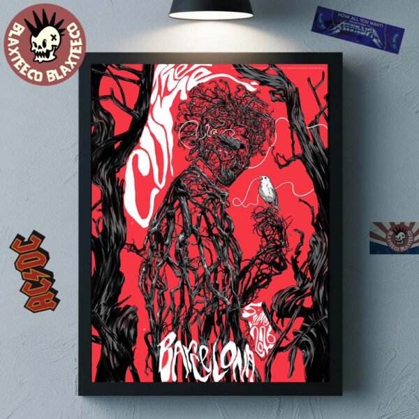 The Cure Barcelona 2026 Event Poster Primavera show At Parc del Forum ...